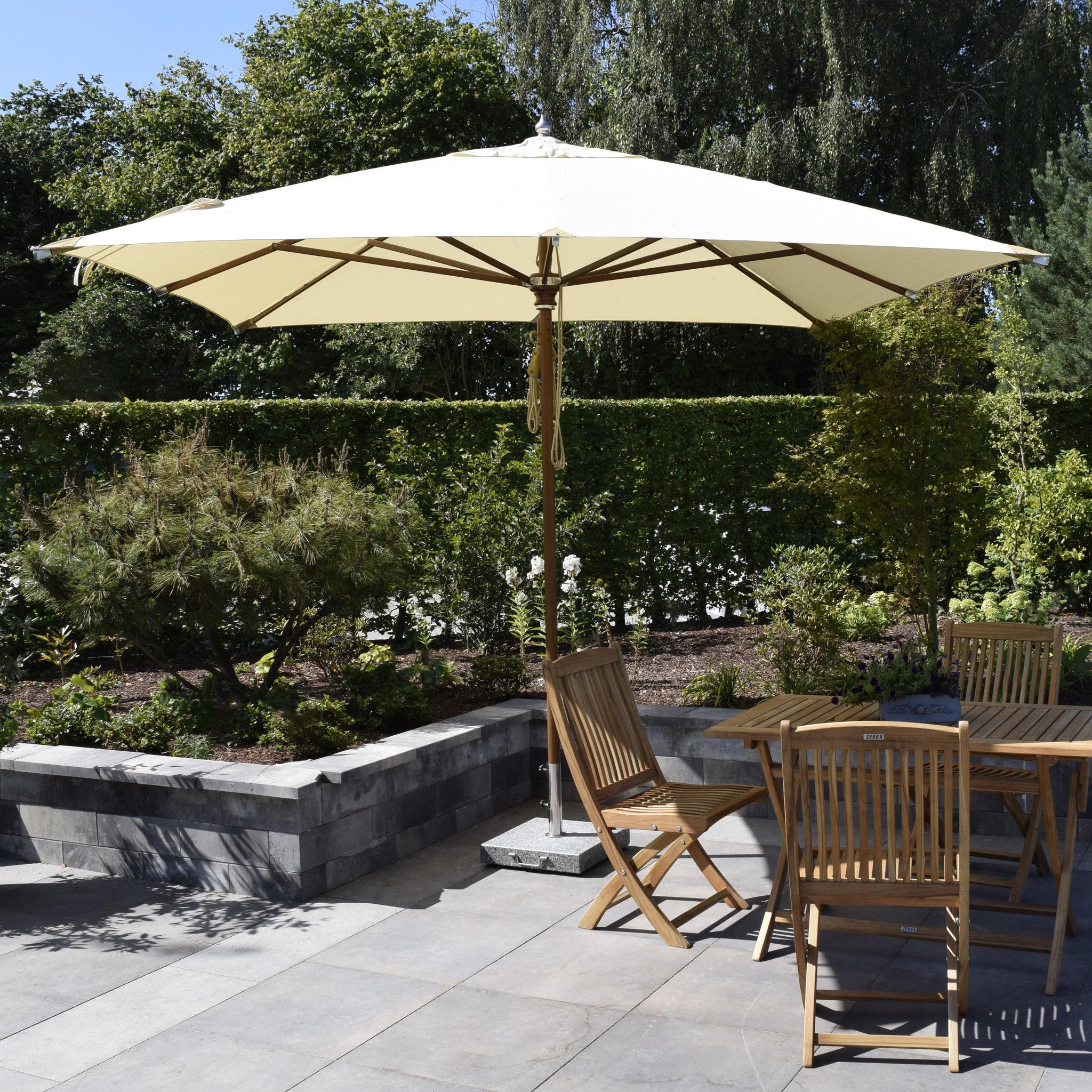 Sonnenschirm Samba, 3x3m, beige